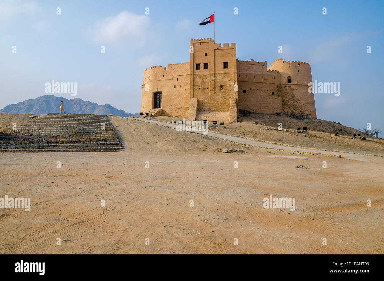 This fort was built from local materials involving stone, gravel, clay ...