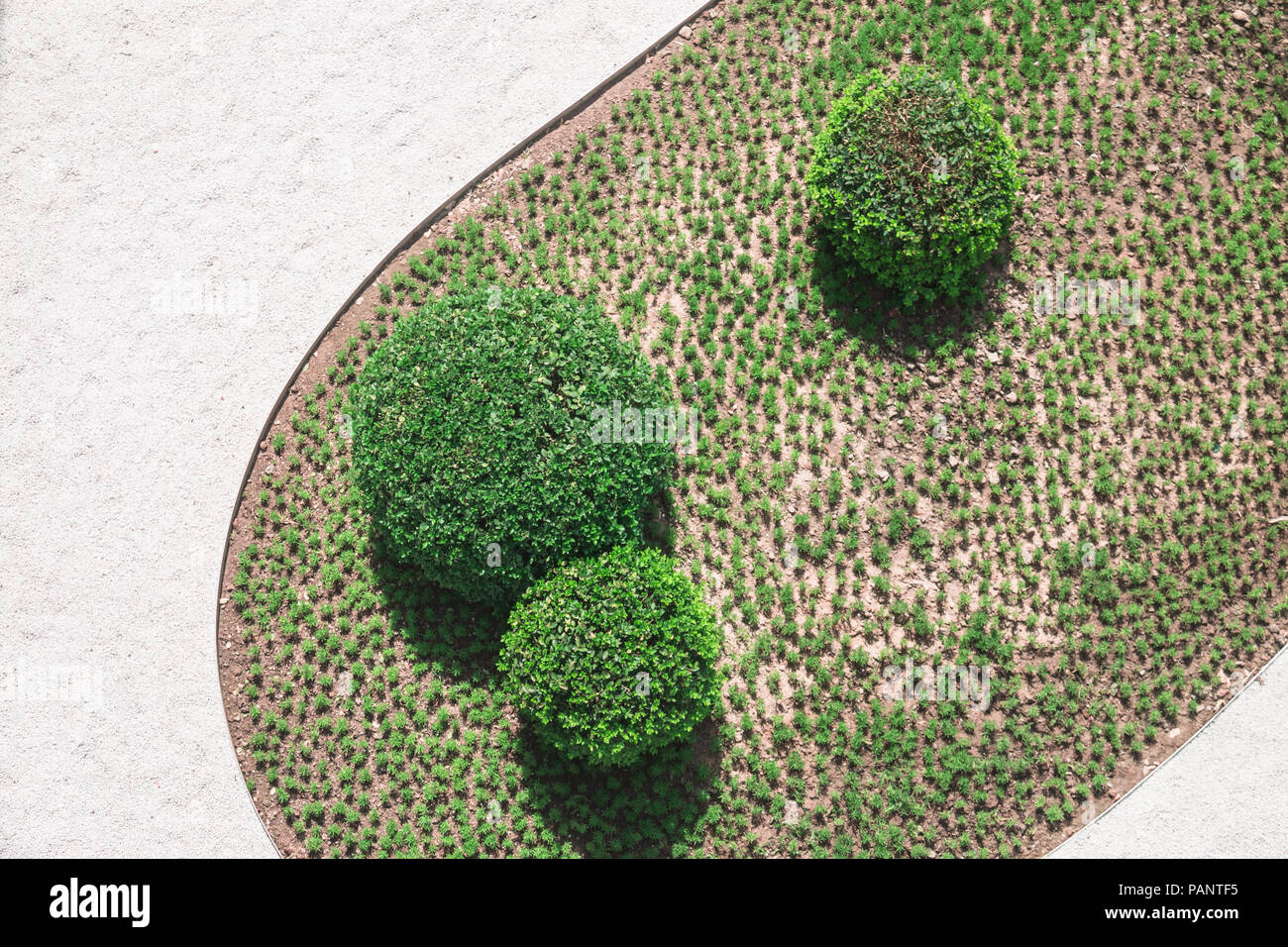 Garden mulch aerial hi-res stock photography and images - Alamy