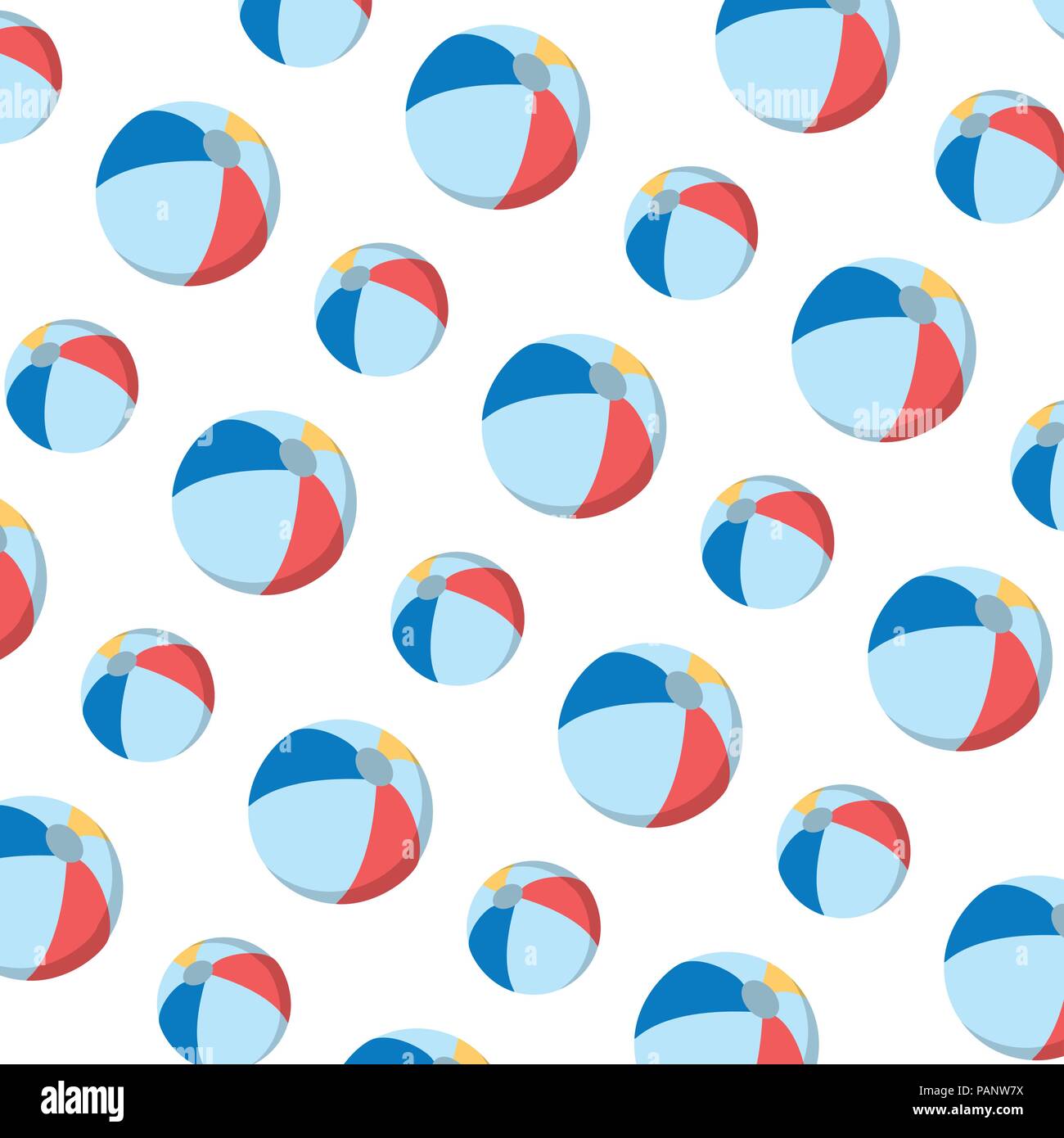 beach ball inflatable toy background Stock Vector Image & Art - Alamy