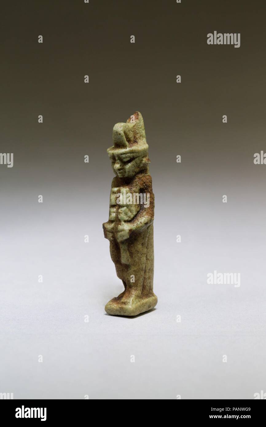 Neith suckling two crocodiles. Dimensions: h. 4 cm (1 9/16 in.). Date ...