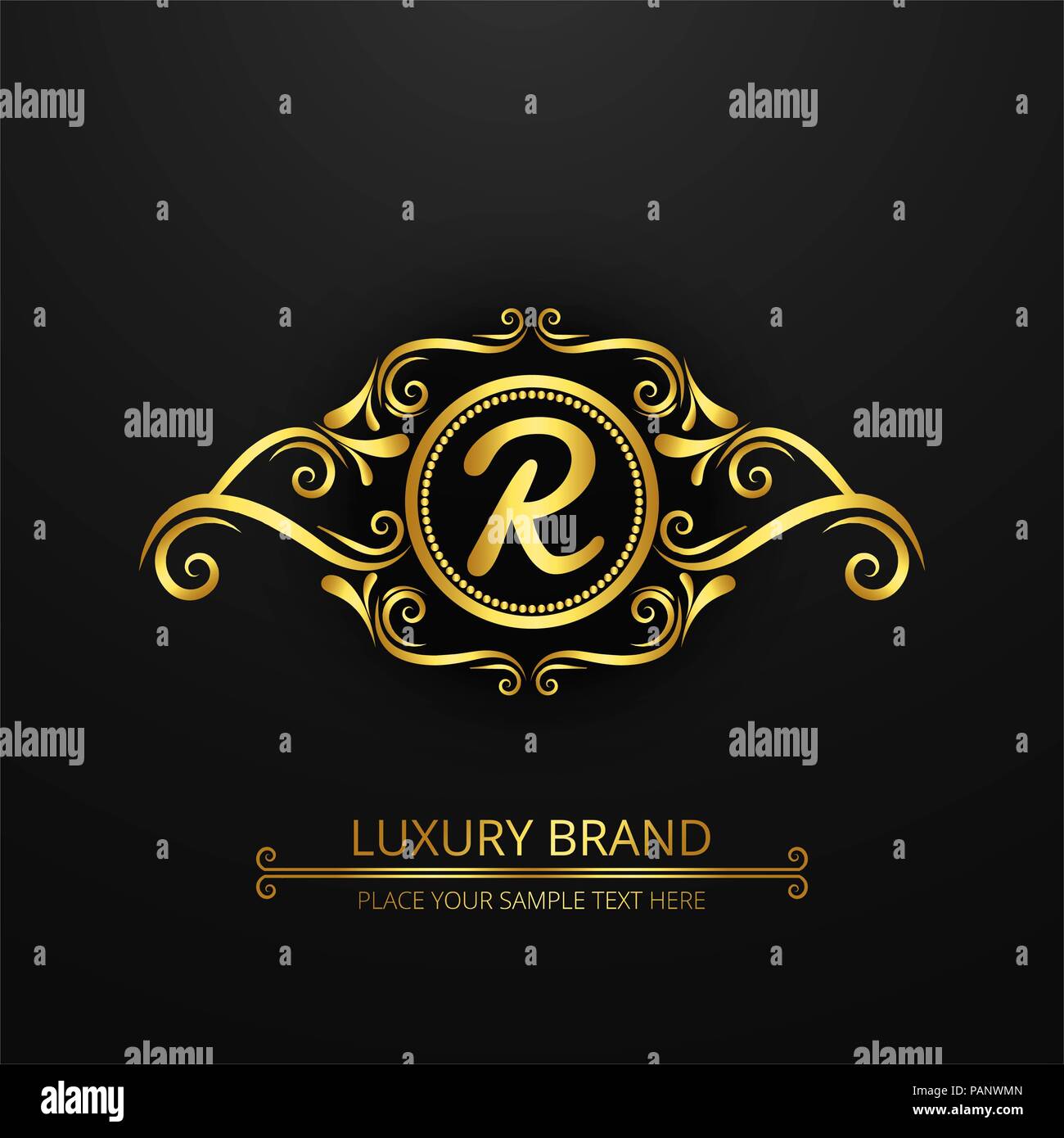 Modern luxury brand logo background Stock Photo - Alamy Modern luxury brand logo background Stock Photo - Alamy