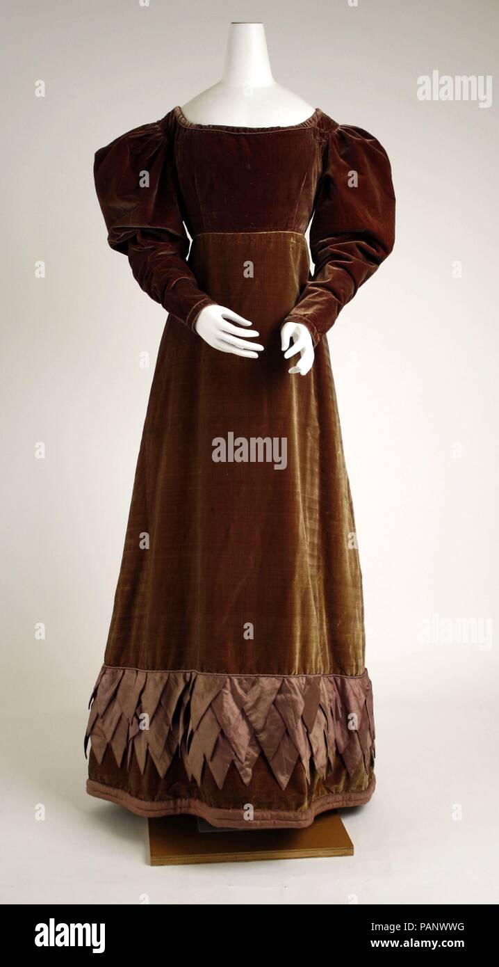Dress. Culture: British. Date: ca. 1825. Museum: Metropolitan Museum of ...