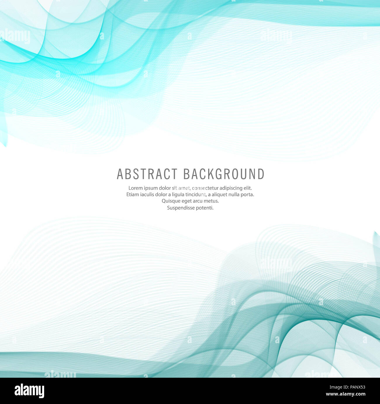 Abstract blue wave design background Stock Photo - Alamy