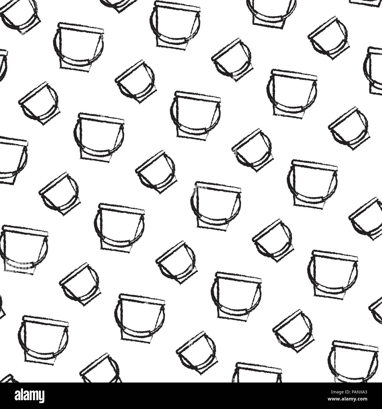 grunge plastic bucket object style background Stock Vector Image & Art ...