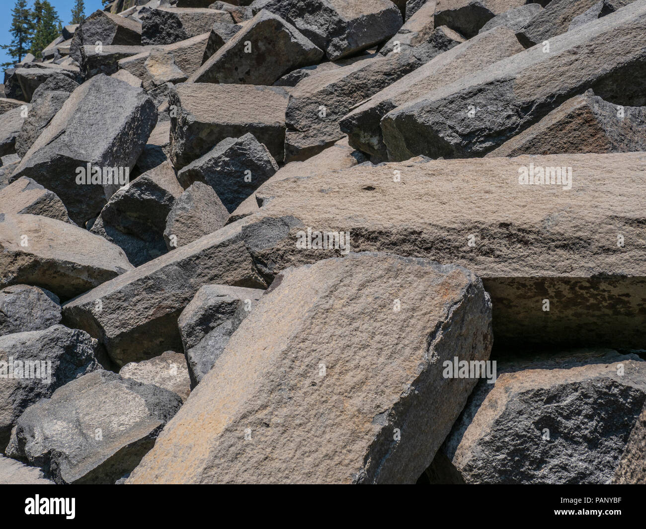 Devils post pile national monument hi-res stock photography and images ...