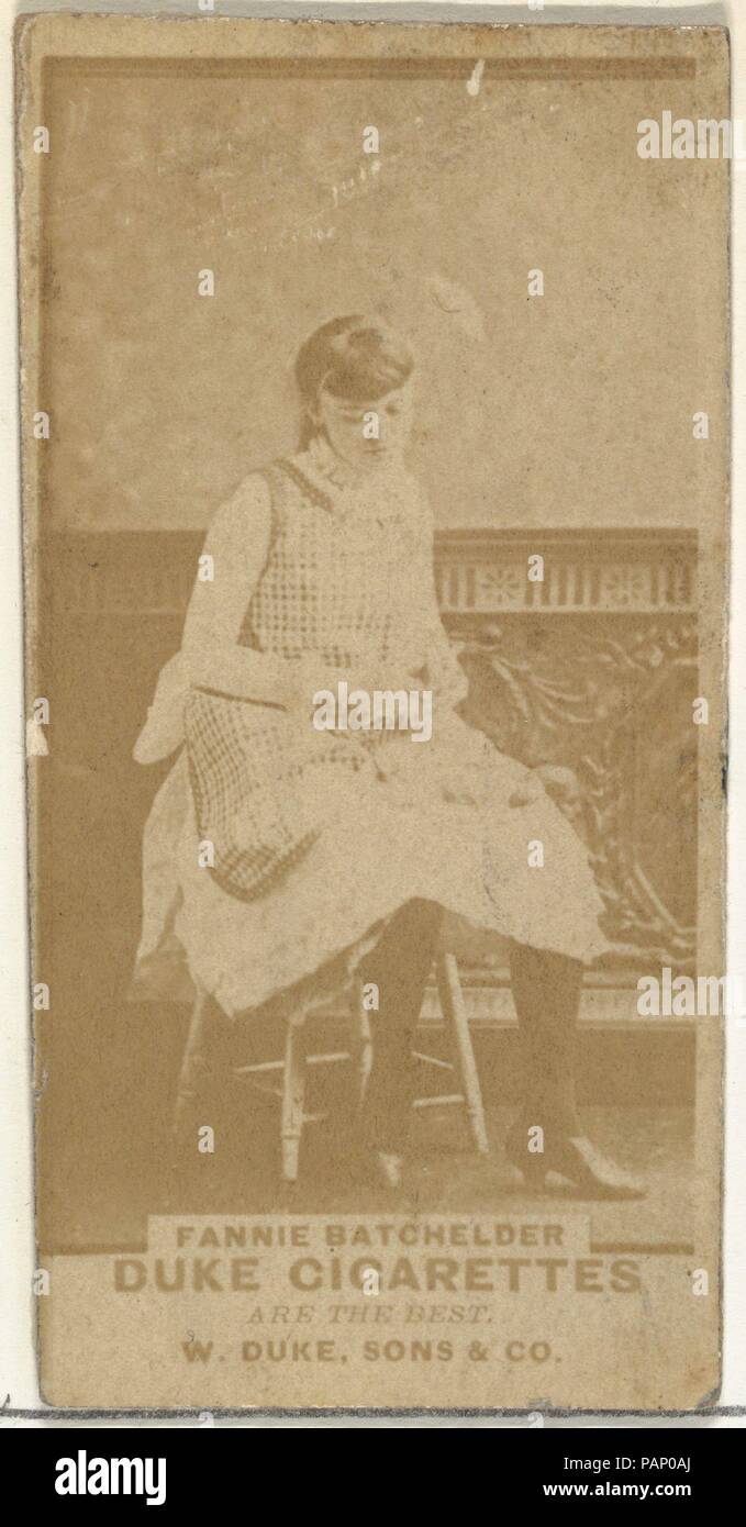 Fannie Batchelder, from the Actors and Actresses series (N145-7) issued ...