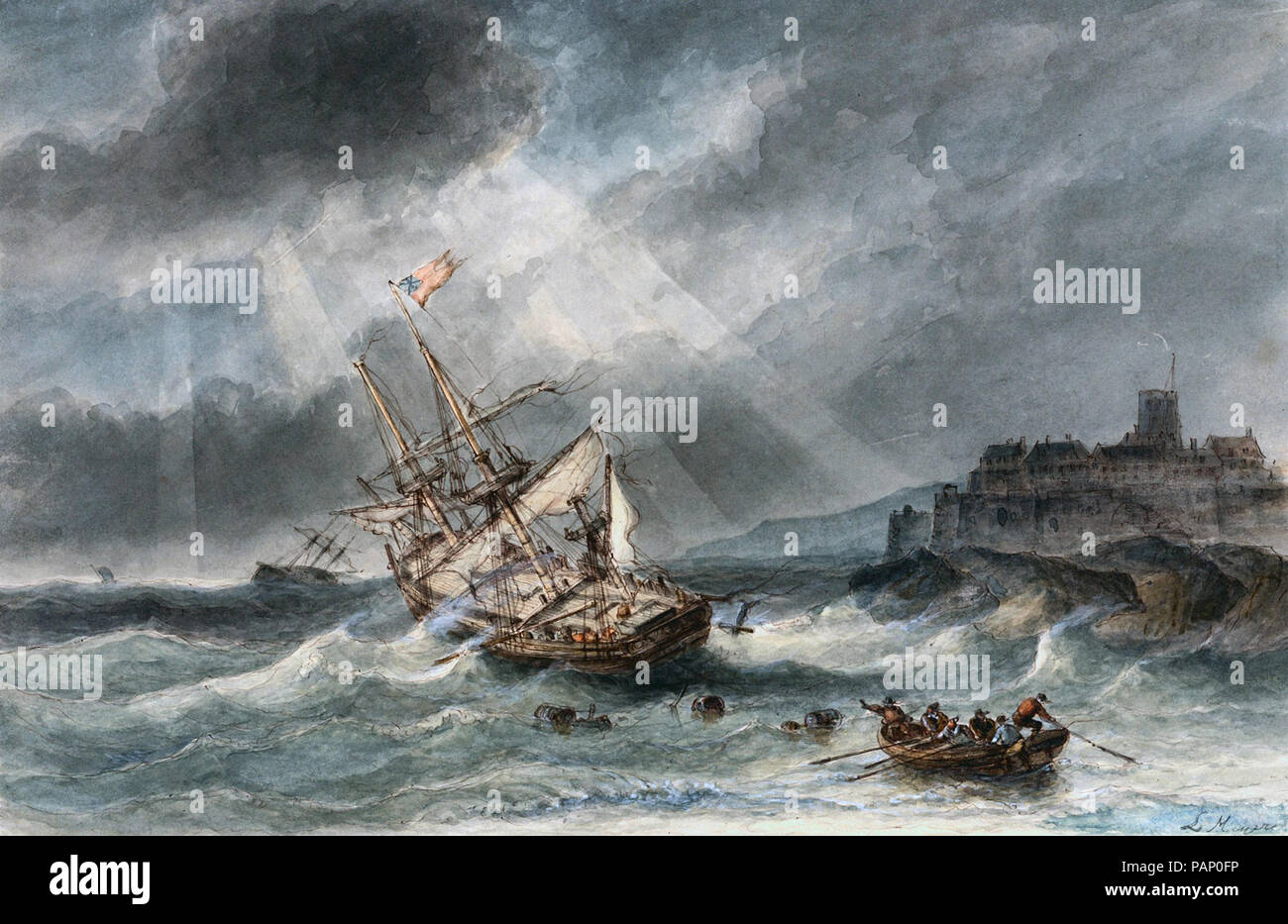 Storm op zee hi-res stock photography and images - Alamy