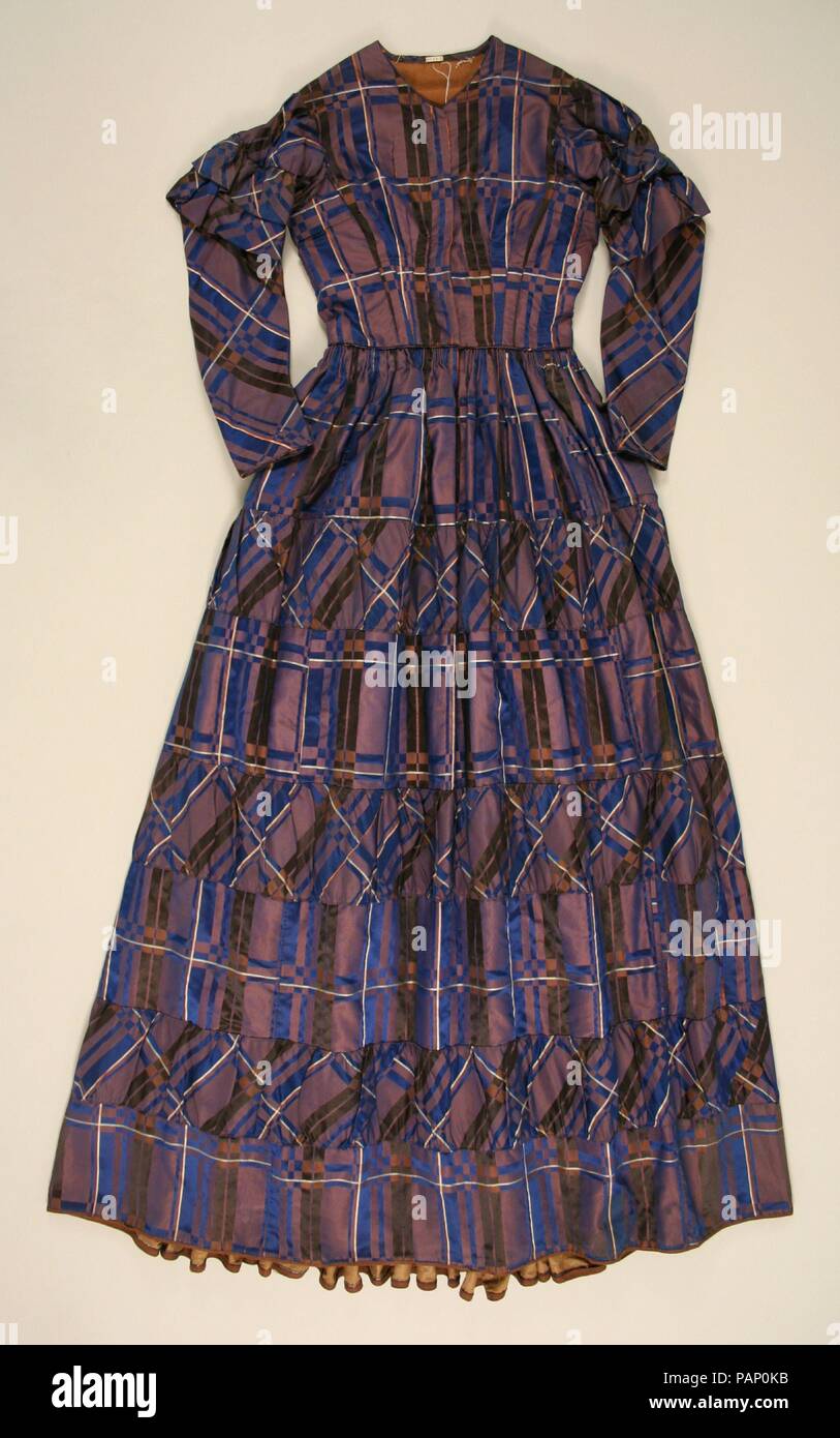 Dress. Culture: probably American. Date: 1844-48. Museum: Metropolitan ...