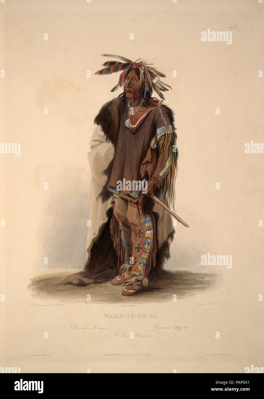 Sioux warrior hi-res stock photography and images - Alamy