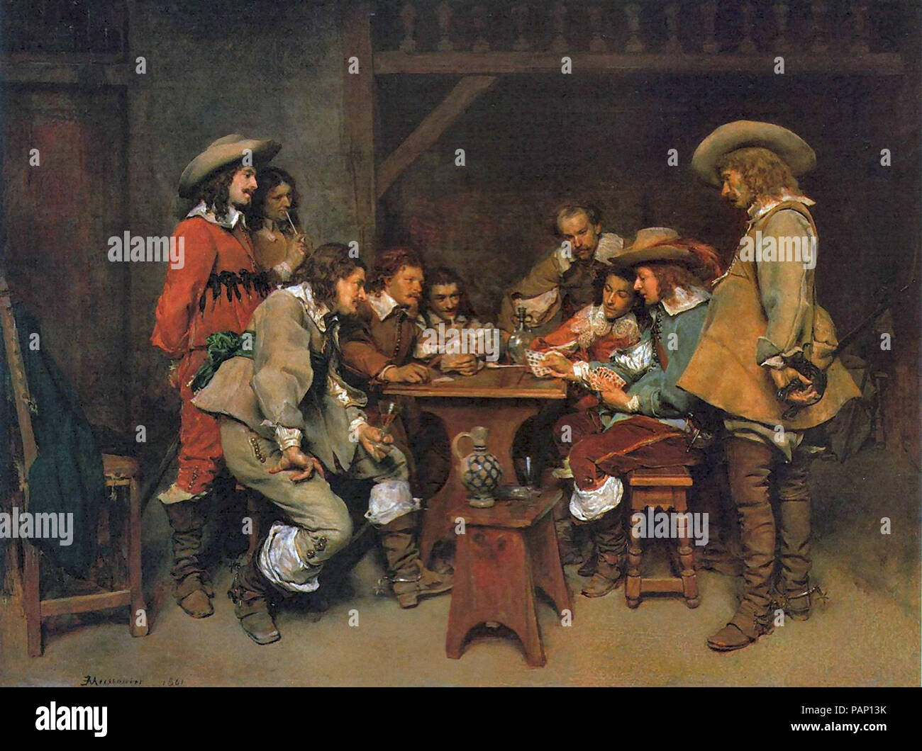 Game of piquet hi-res stock photography and images - Alamy