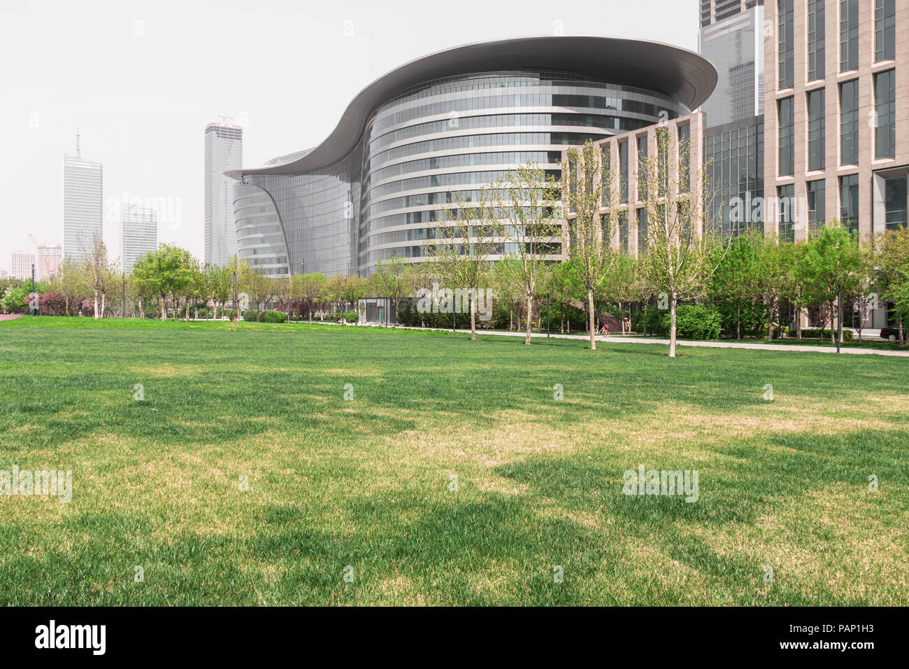 China Tianjin Binhai New Area Landscape Stock Photo - Alamy