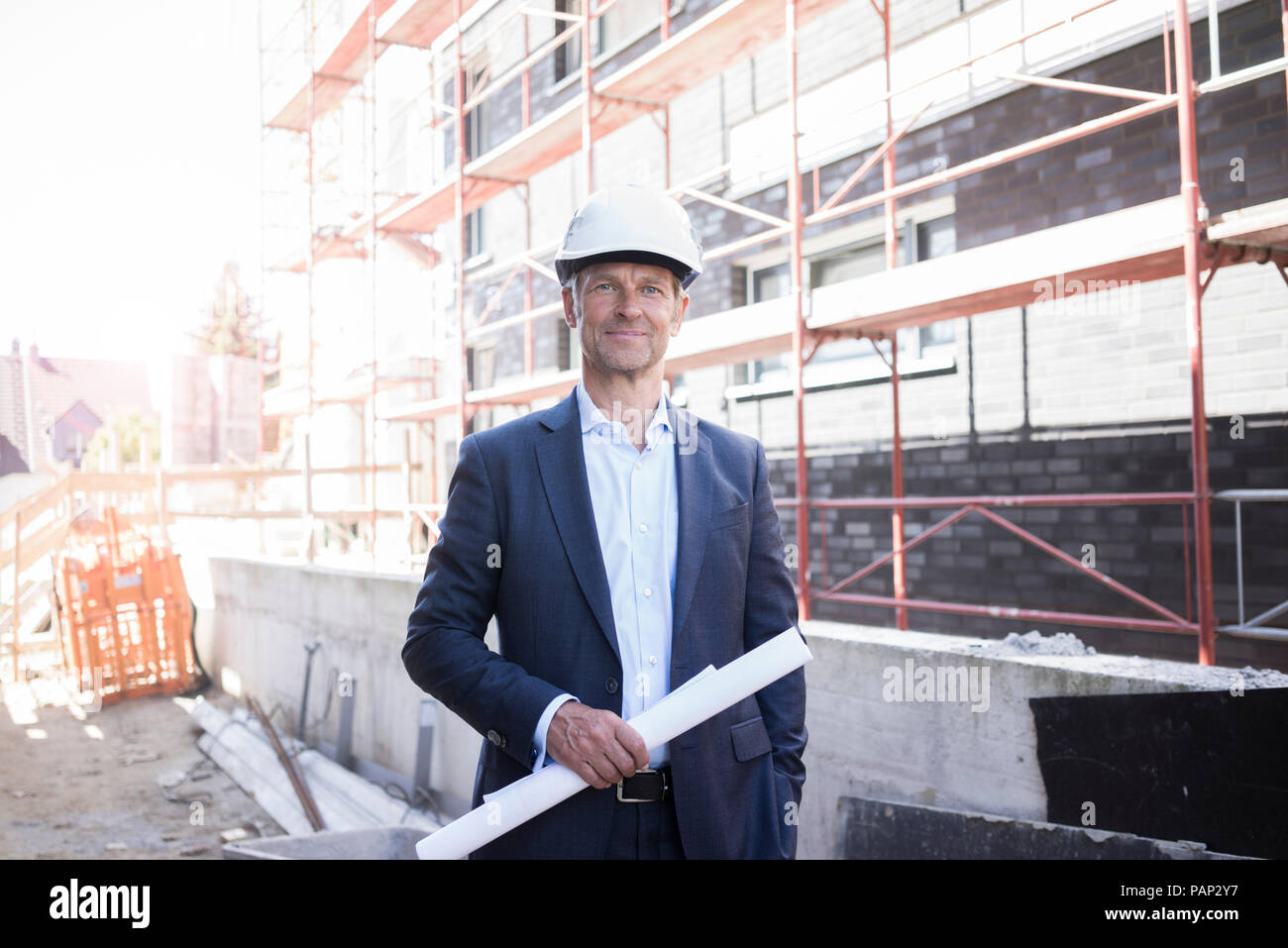 Architect hat hi-res stock photography and images - Alamy