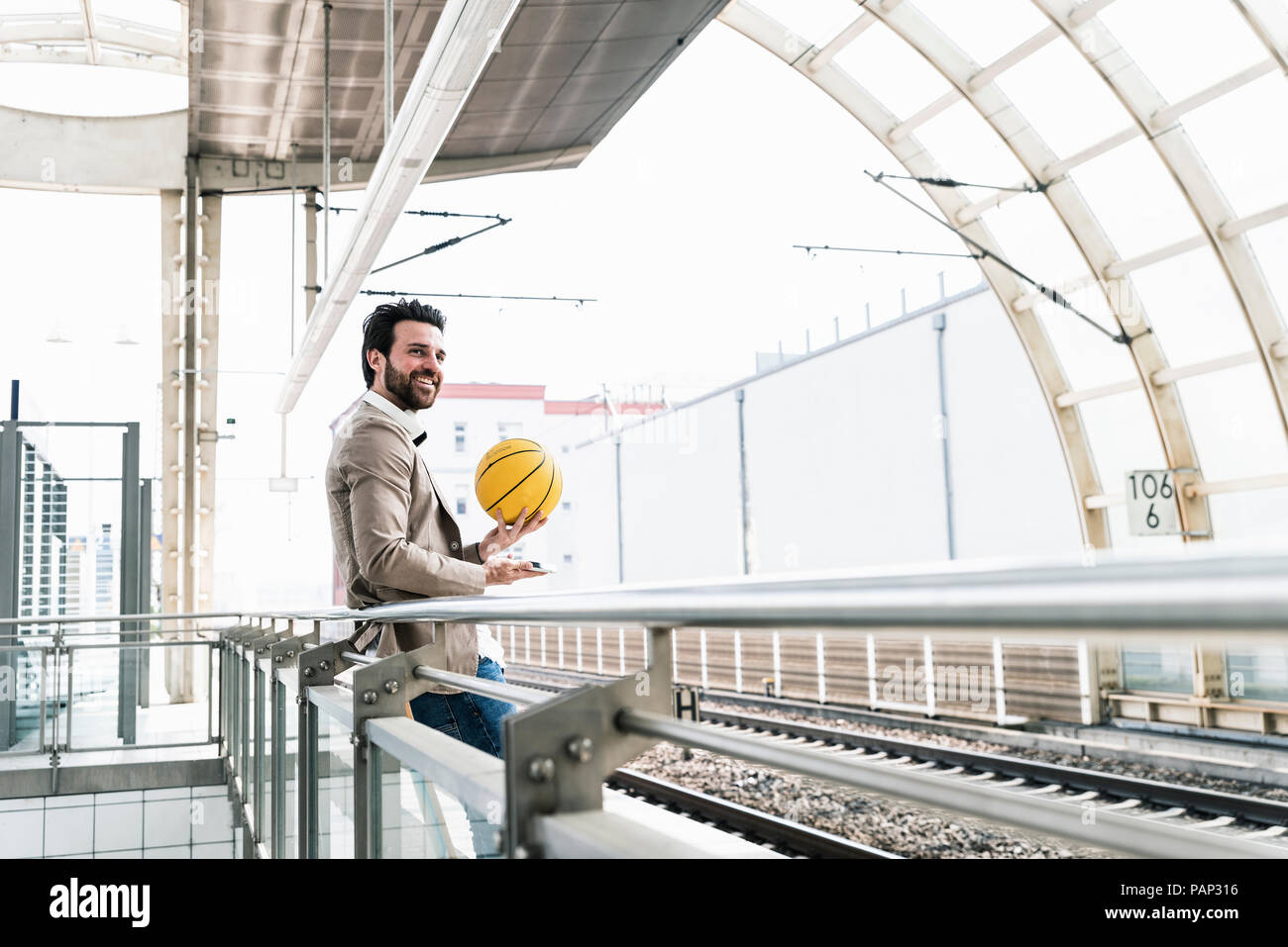 Cell phone basketball station platform hi-res stock photography and ...