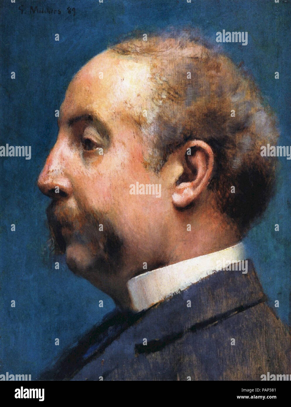 Melchers Gari - Head of Thomas Pitts Stock Photo - Alamy