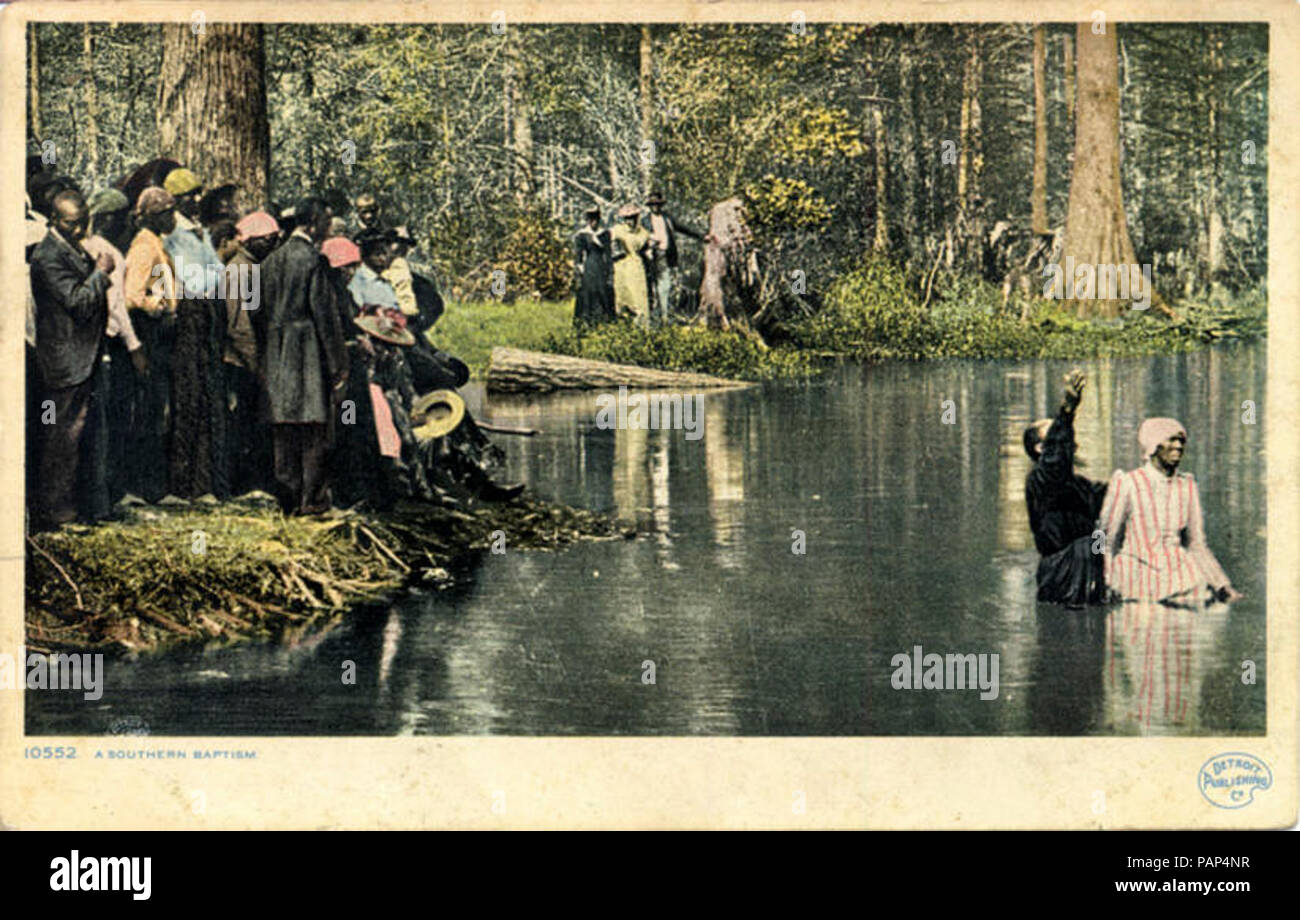 A Southern Baptism Stock Photo - Alamy