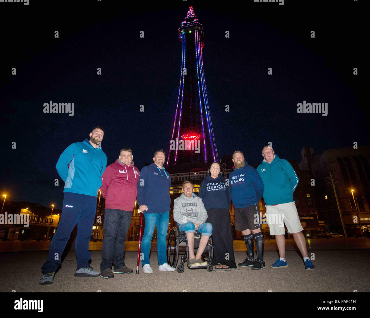 Blackpool tower showing blackpool tower hi-res stock photography and ...