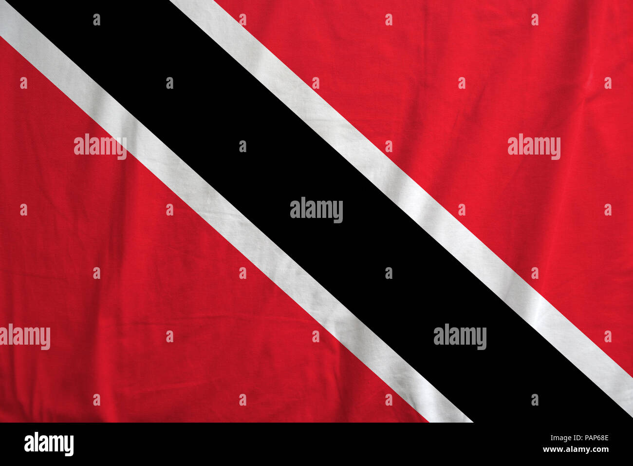 White trinidad and tobago flag hi-res stock photography and images - Alamy