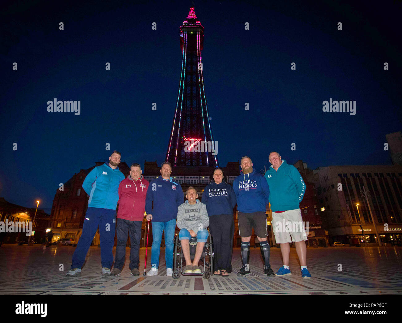 Blackpool tower showing blackpool tower hi-res stock photography and ...