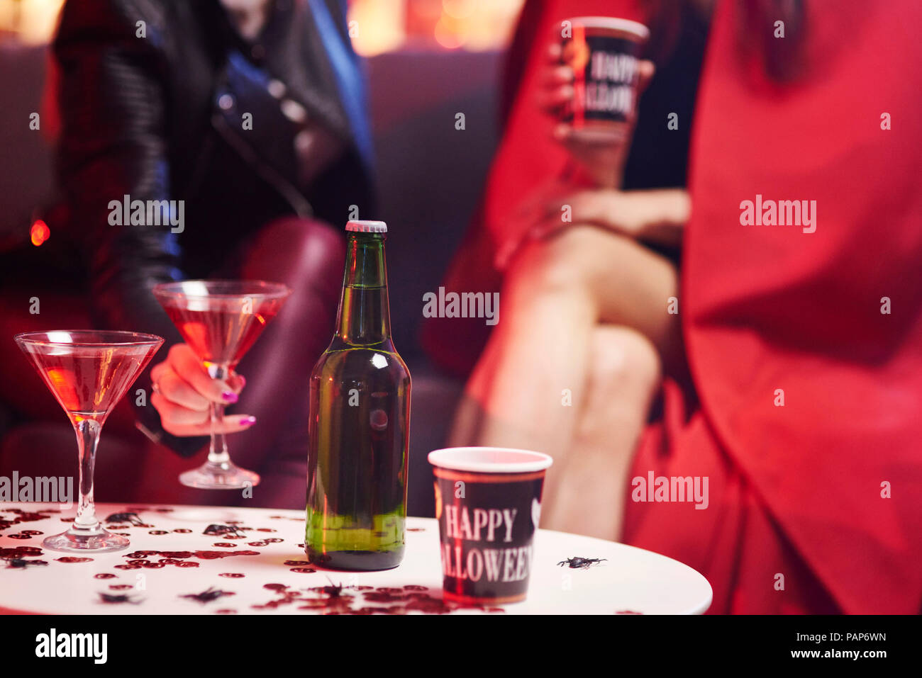 Ladies drinking at a party Stock Photo - Alamy