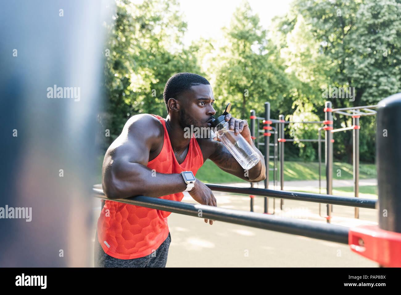 Parallel bars gymnastics apparatus hi-res stock photography and images ...