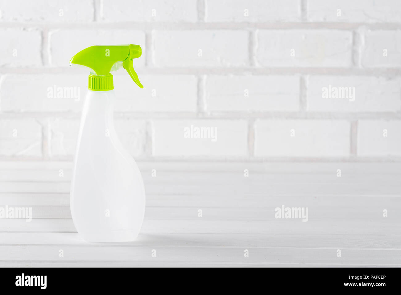 Concept modern minimalist cleaning and cleanliness, on a light ...