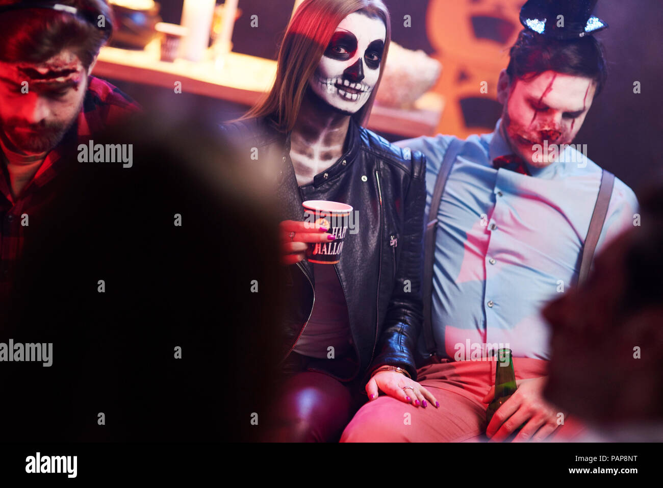 Creepy costume hi-res stock photography and images - Alamy