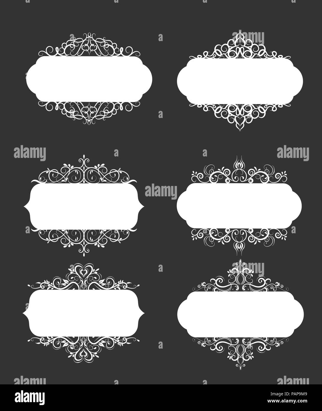 Vector illustration of old style label Stock Vector Image & Art - Alamy
