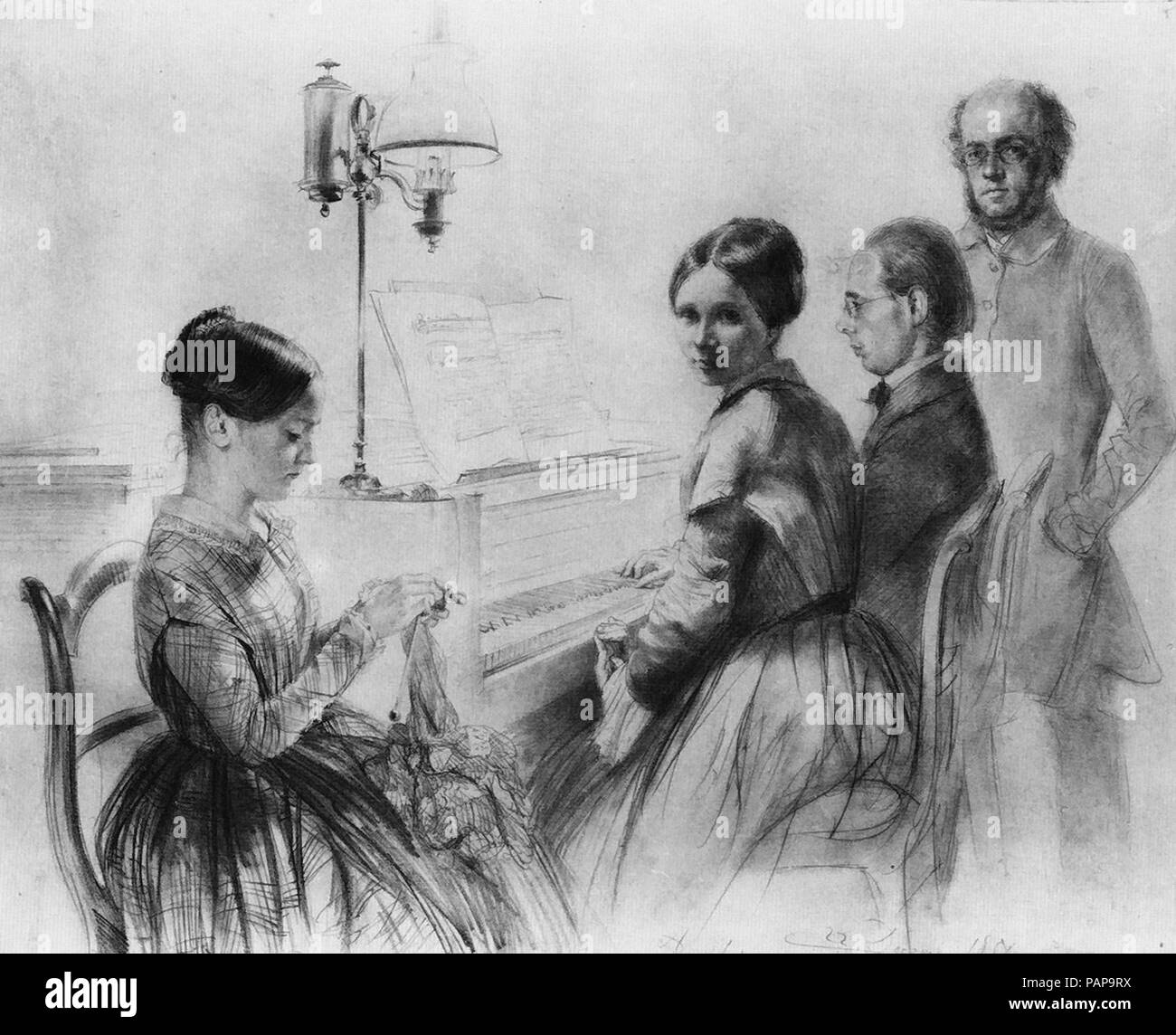 Adolph von menzel hi-res stock photography and images - Alamy