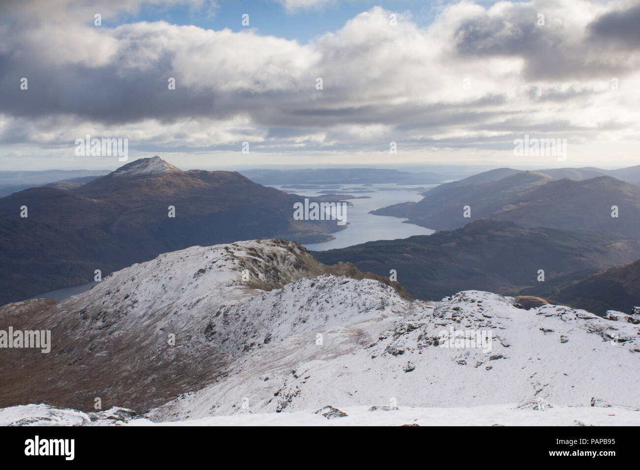 Ben Lomond Snow High Resolution Stock Photography and Images - Alamy