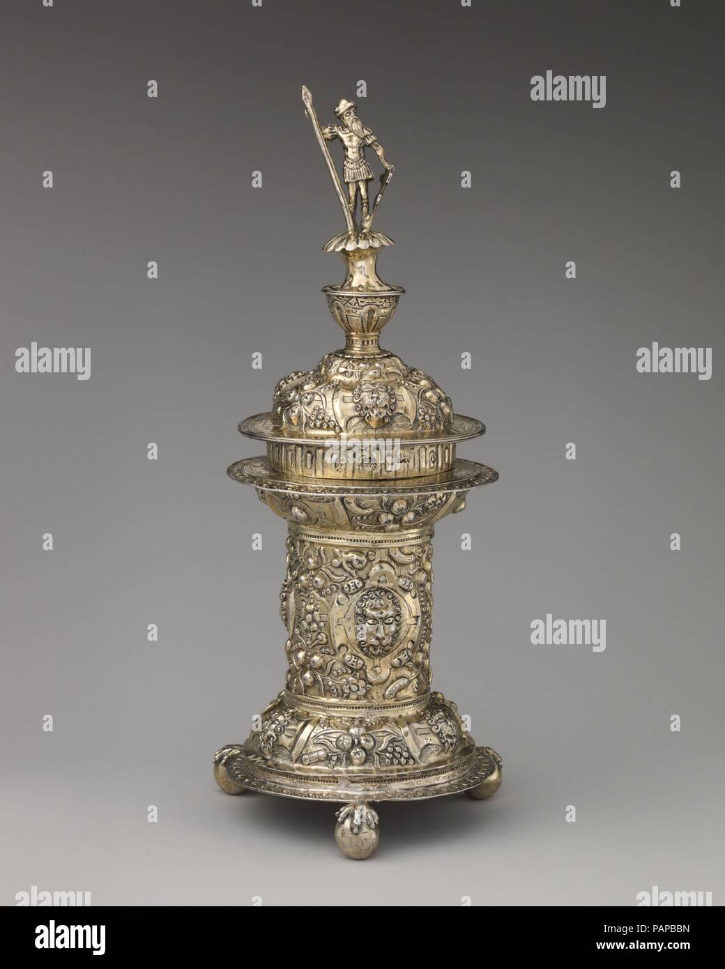 Standing salt. Culture: British, London. Dimensions: Height: 10 in. (25 ...
