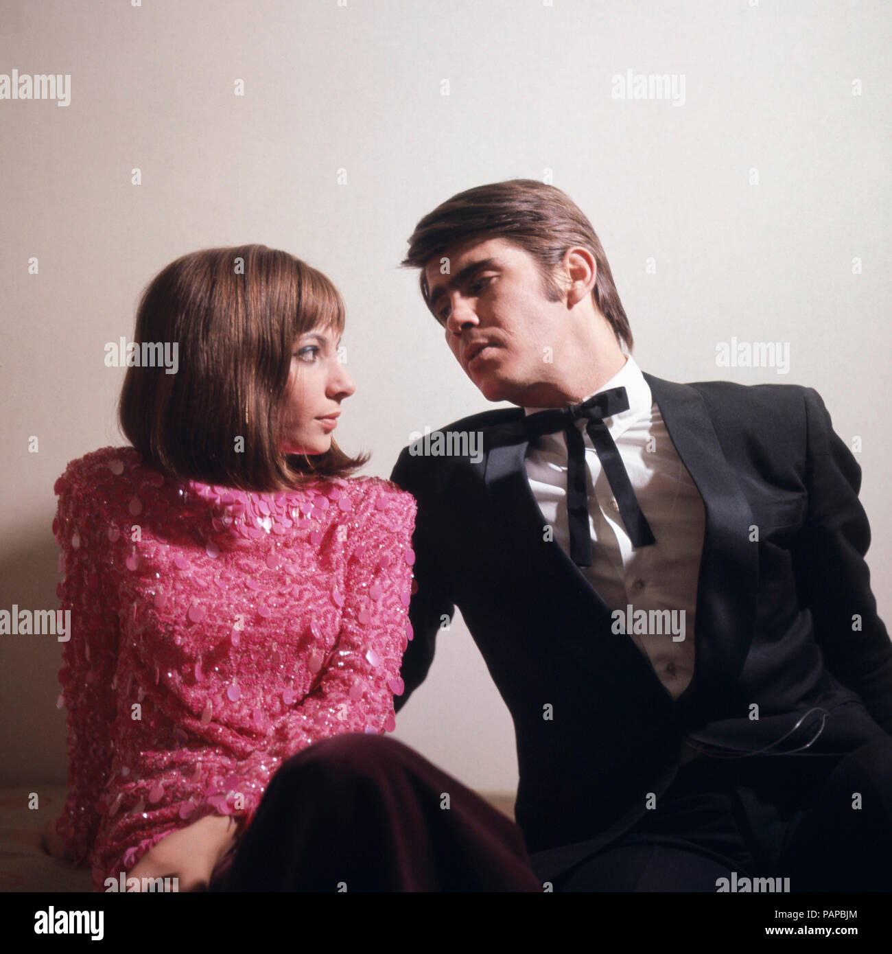 Das israelische Gesangsduo Esther und Abi Ofarim, Deutschland 1967 ...