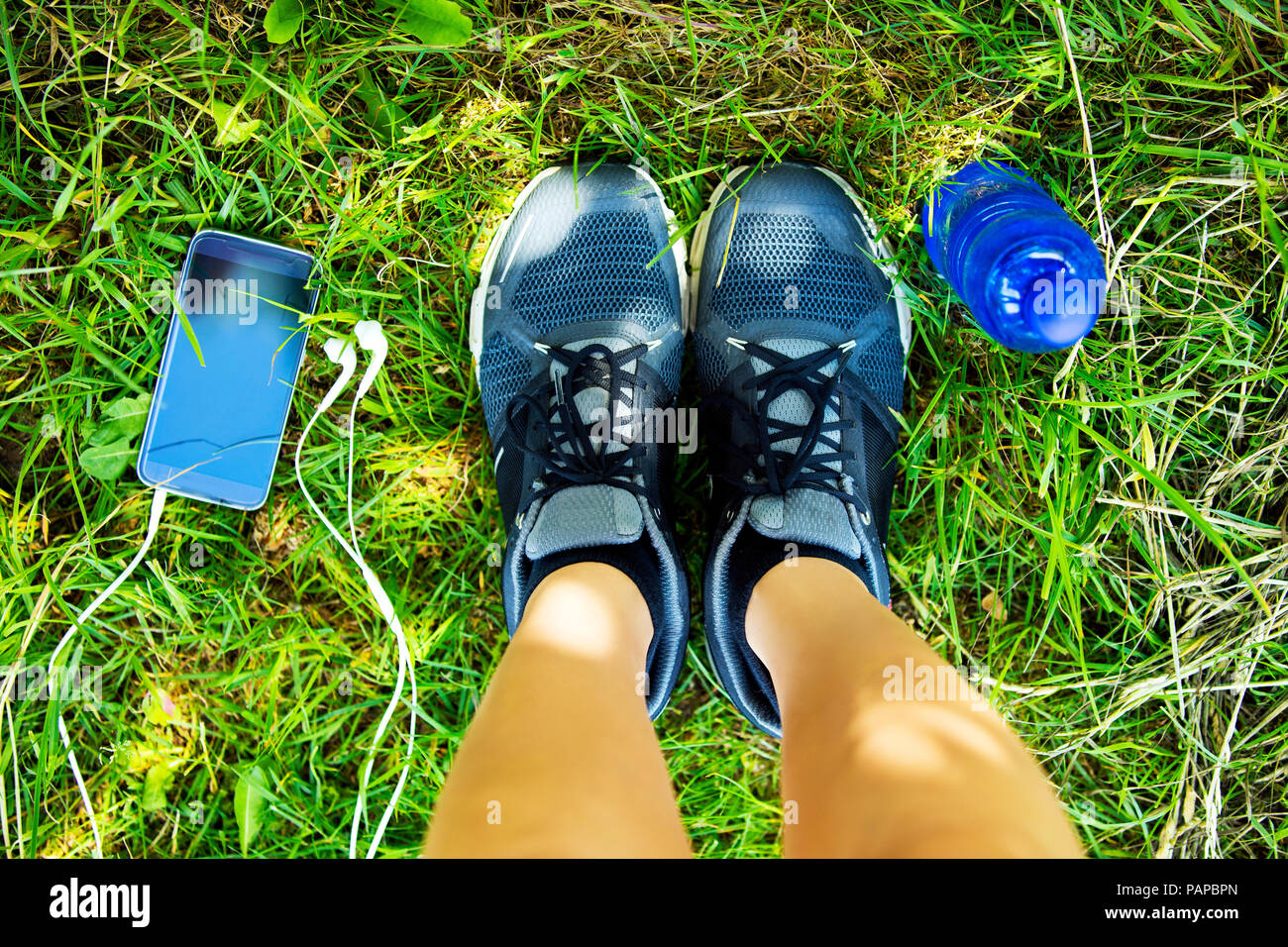 Overhead shoes hi-res stock photography and images - Alamy