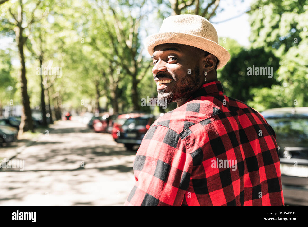 Cool man walking city hi-res stock photography and images - Alamy