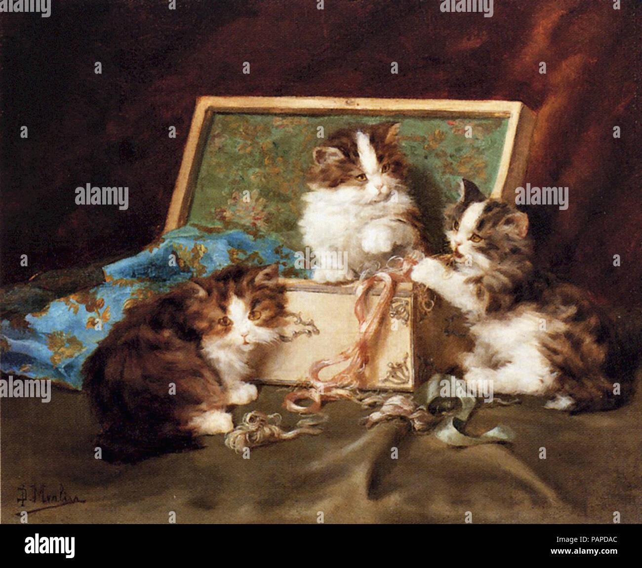 Merlin Daniel - the Sewing Box Stock Photo - Alamy