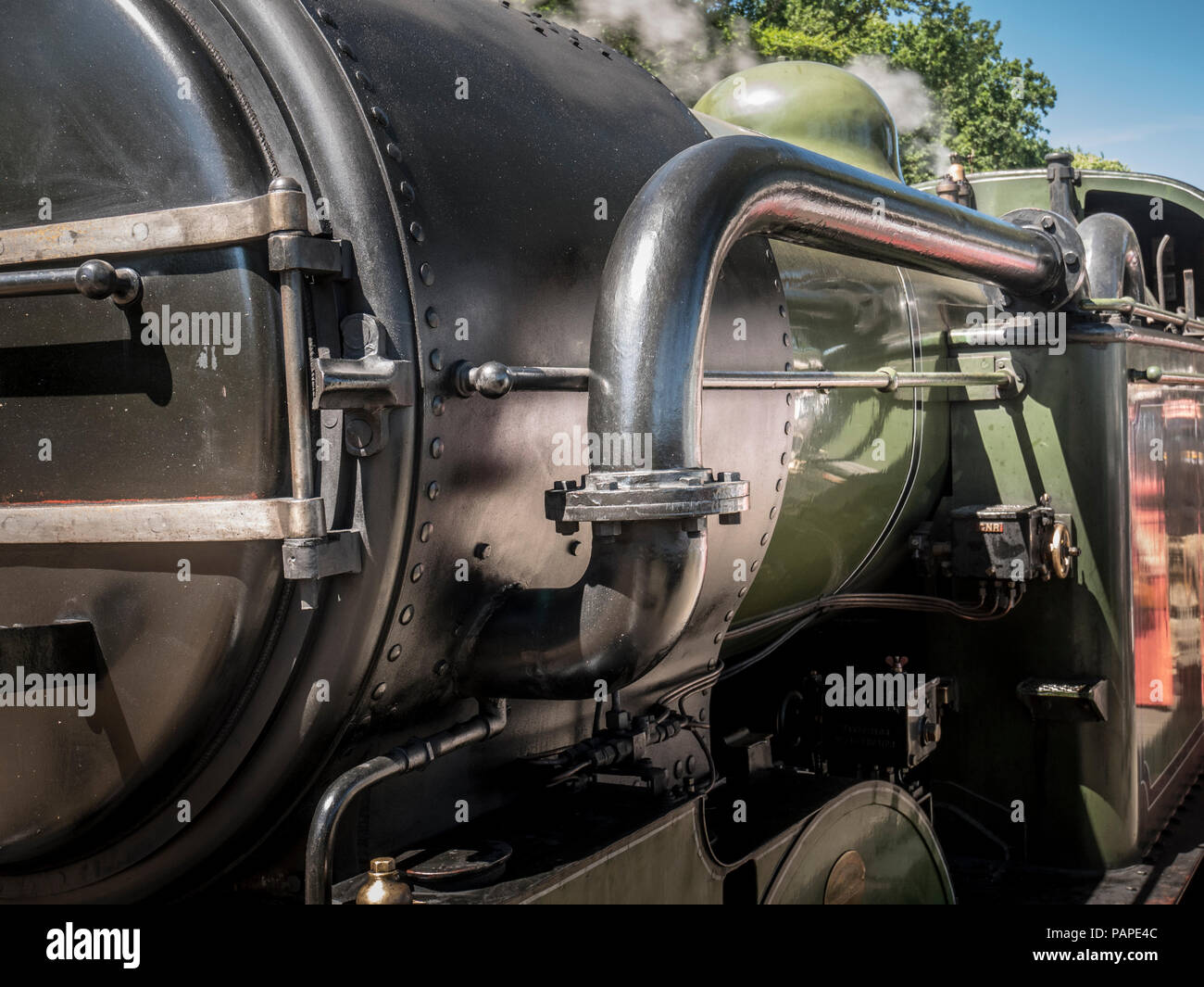 Class N2 0-6-2T tank engine 1744, built at the North British Locomotive ...