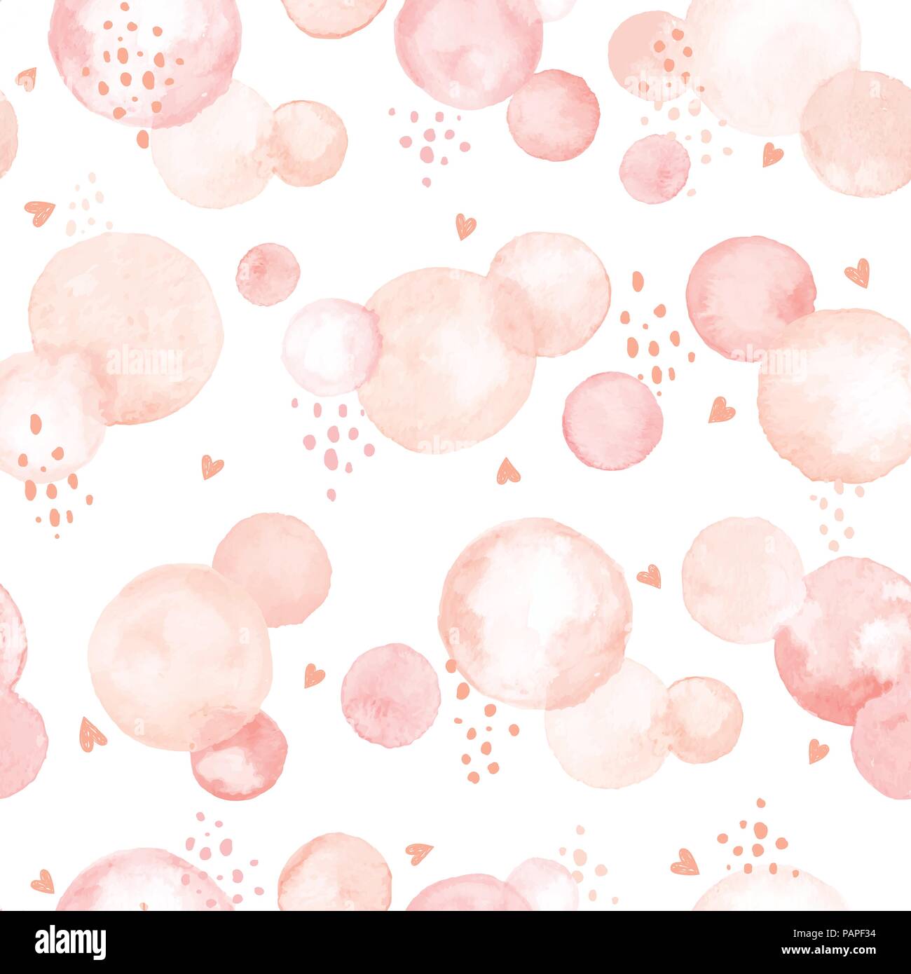 watercolor circles pattern Stock Vector Image & Art - Alamy