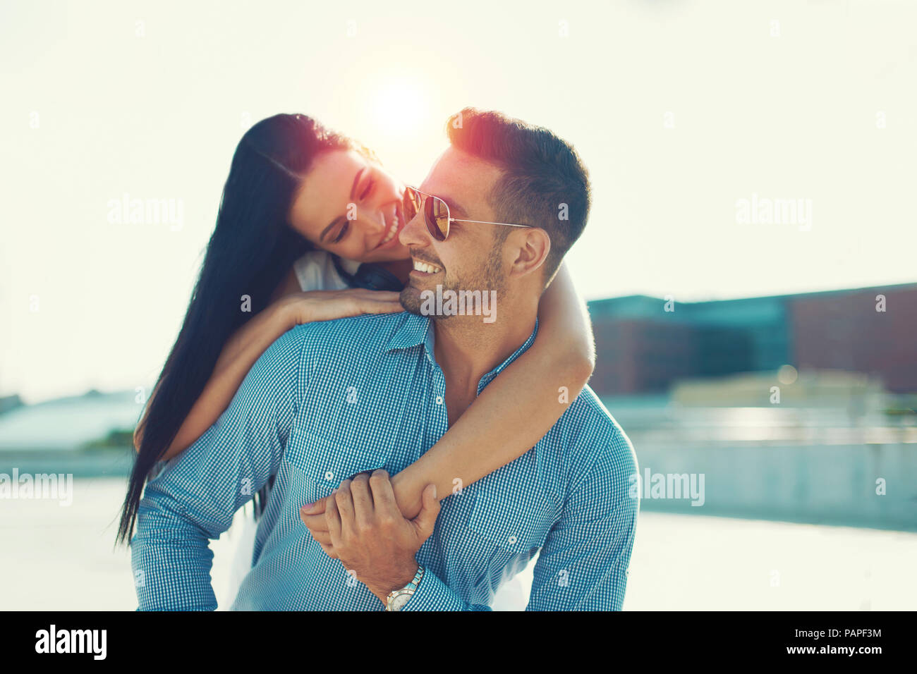 Man carry woman hi-res stock photography and images - Alamy