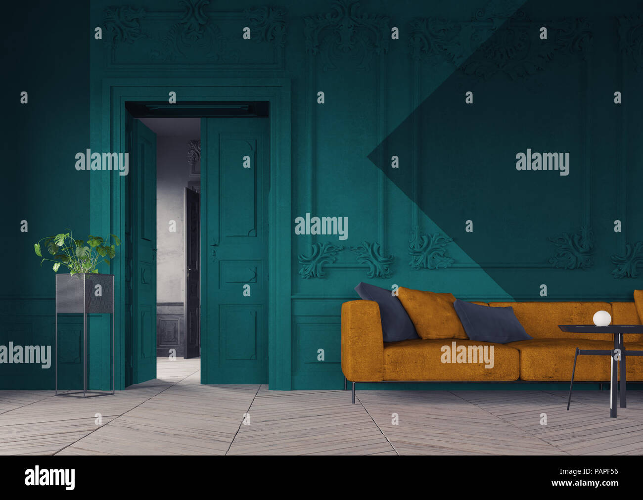 3d block house hi-res stock photography and images - Alamy