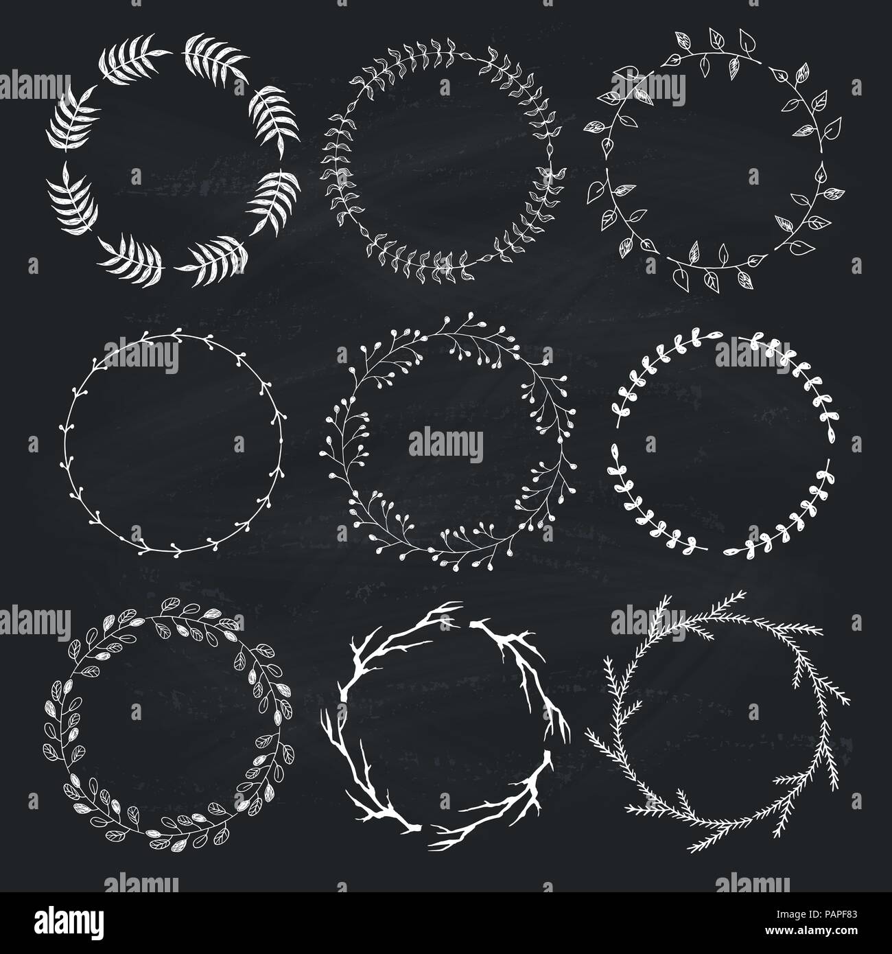 vector branches collection Stock Vector Image & Art - Alamy