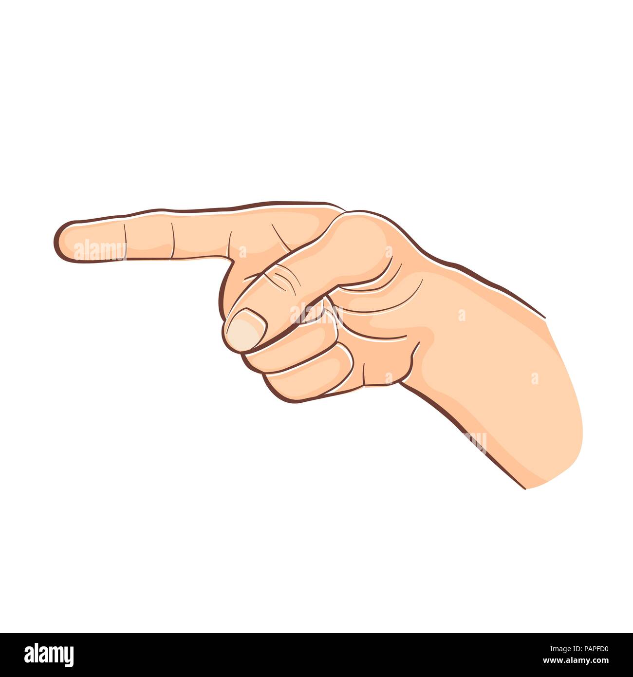 human gesture vector Stock Vector Image & Art - Alamy
