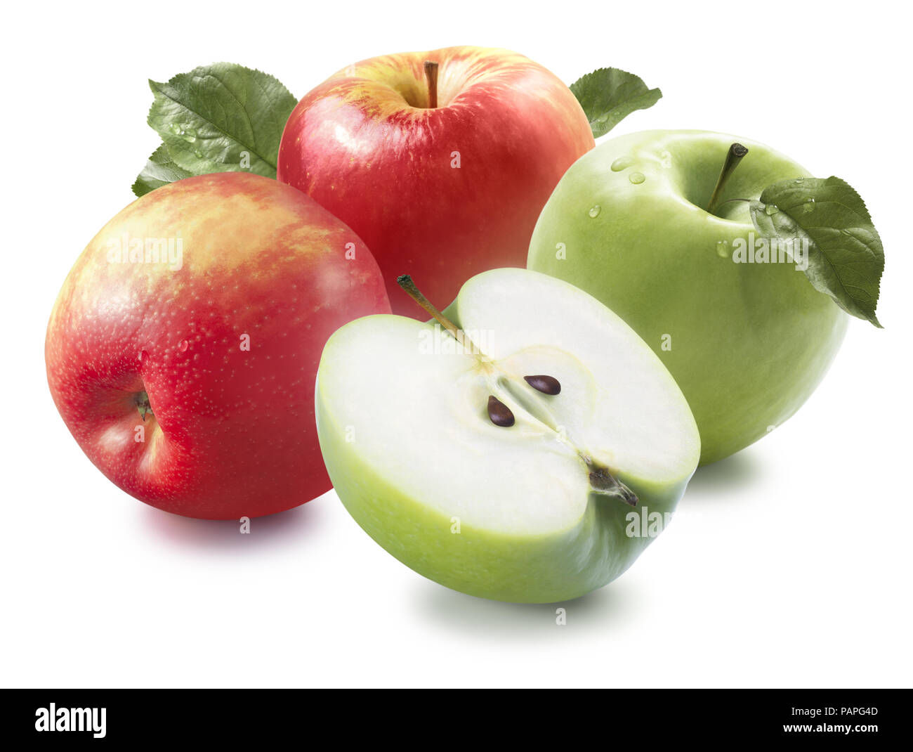 Red honeycrisp apple hi-res stock photography and images - Alamy