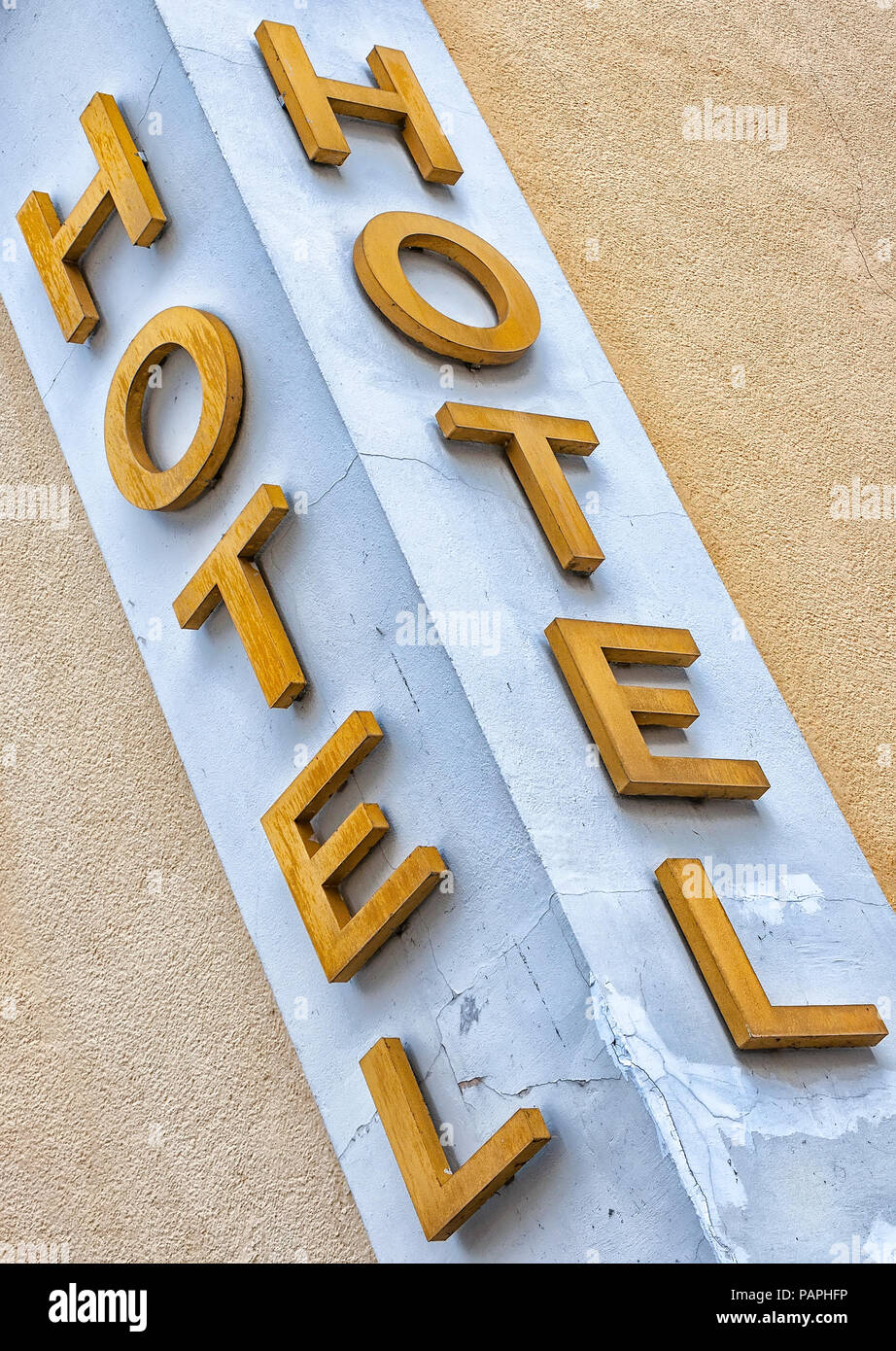 Stop sign on a slant hi-res stock photography and images - Alamy