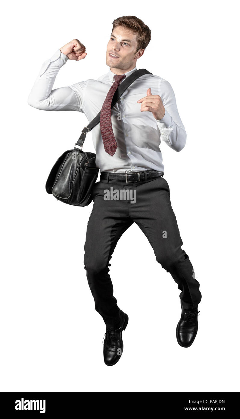 Man jumping joy victory success hi-res stock photography and images - Alamy