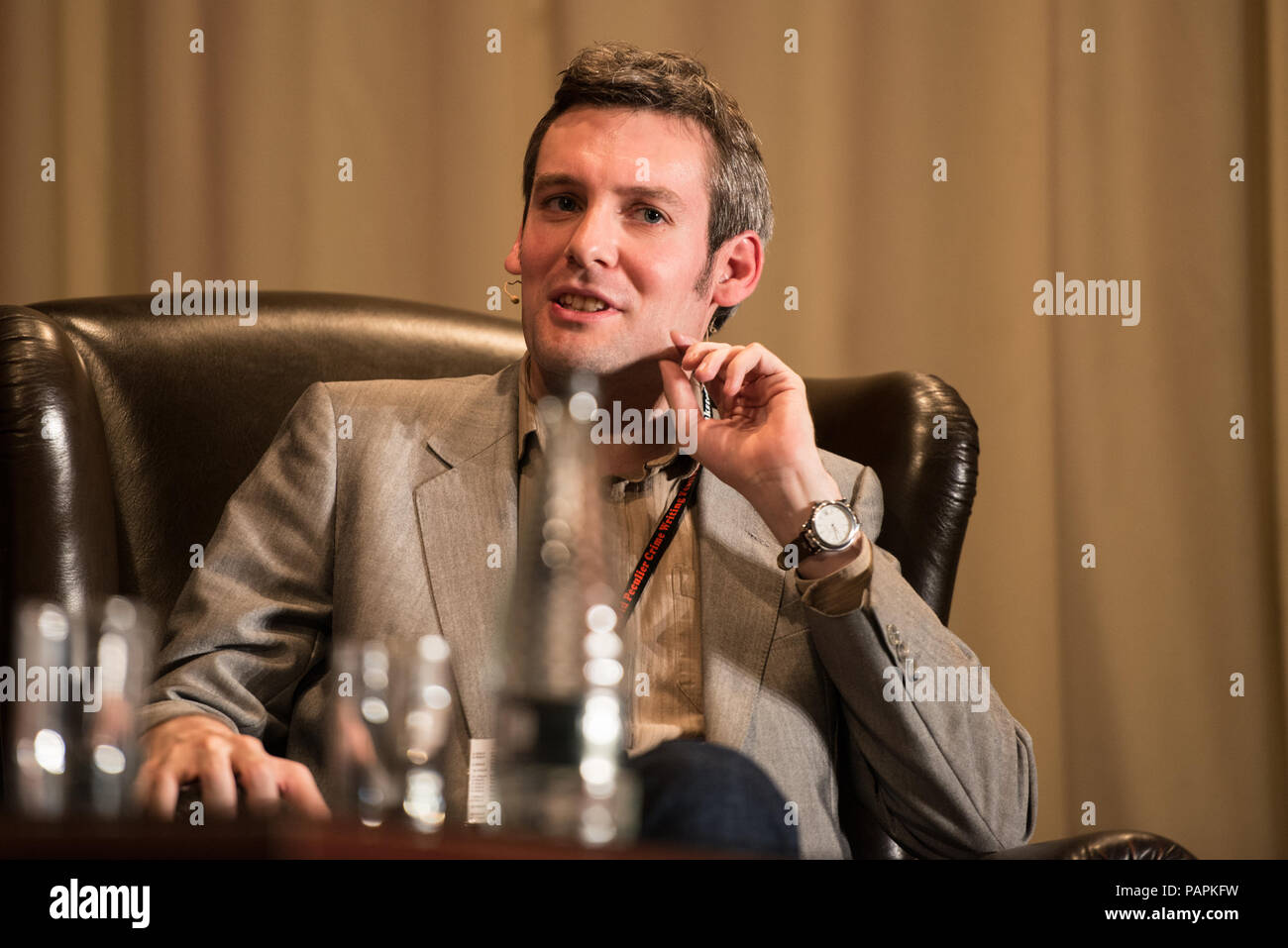 Photograph of Jake Kerridge, writer and journalist Stock Photo - Alamy