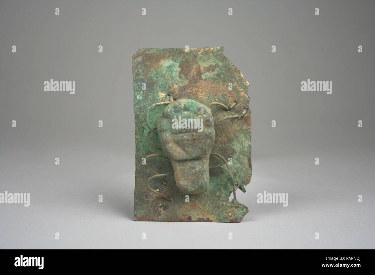 Spider Ornament. Culture: Moche (Loma Negra). Dimensions: Length 3-15/ ...