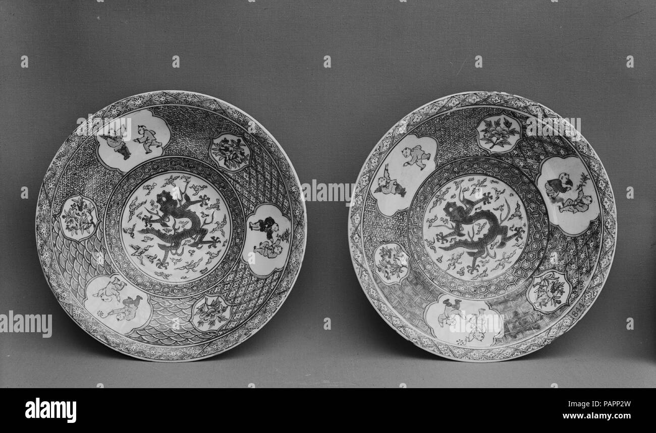Dish. Culture: Japan. Dimensions: Diam. 8 in. (20.3 cm). Date: 19th ...