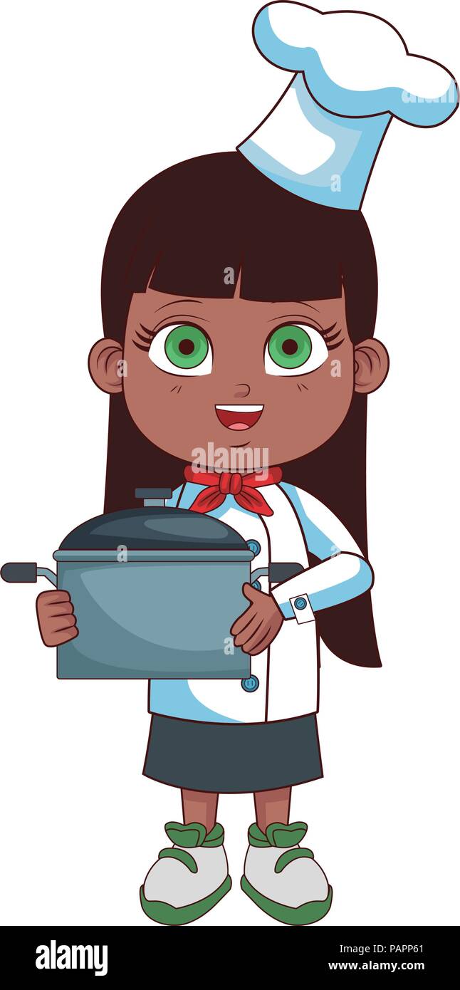 Chef kid cartoon Stock Vector Image & Art - Alamy