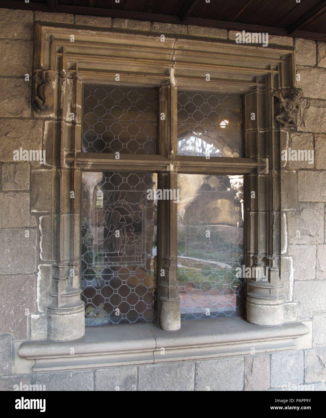 Window Frame. Culture: French. Dimensions: Overall: 104 3/4 x 109 3/4 ...