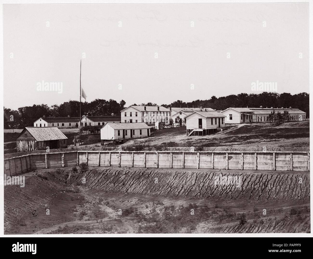 Geisboro D.C., Barracks at Fort Carroll. Former Attribution: Formerly ...
