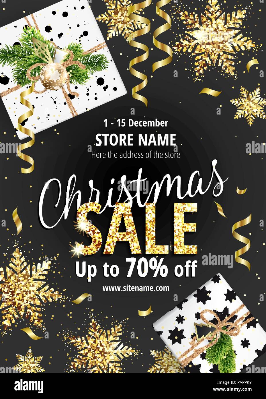 Sale black color web Stock Vector Images - Alamy